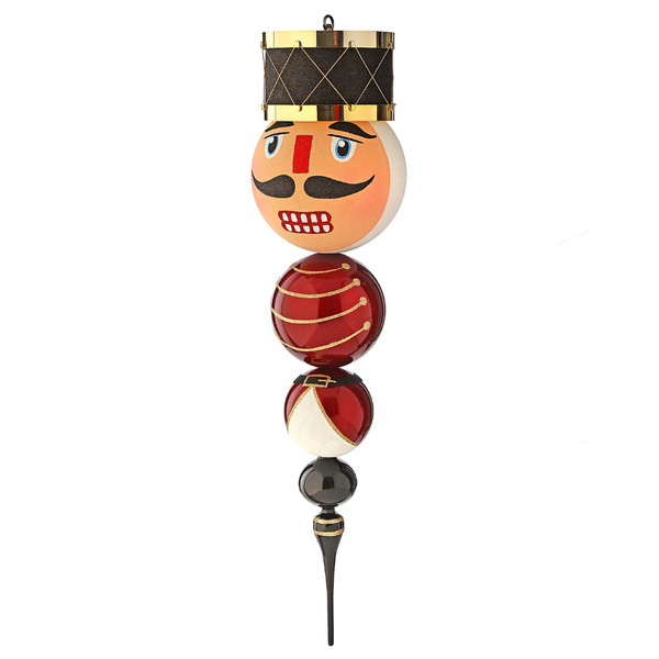 Jumbo Toy Soldier Nutcracker Finial Ornament, 32" | Monogram Market