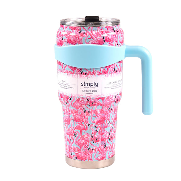 Simply Southern - 40oz Tumbler, FLAMINGO | Monogram Market