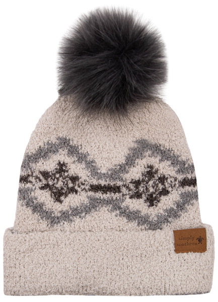 Simply Southern - Fuzzy Beanie Hat | Monogram Market