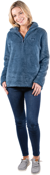 Simply Southern - Simply Classic Sherpa, Cobalt | Monogram Market